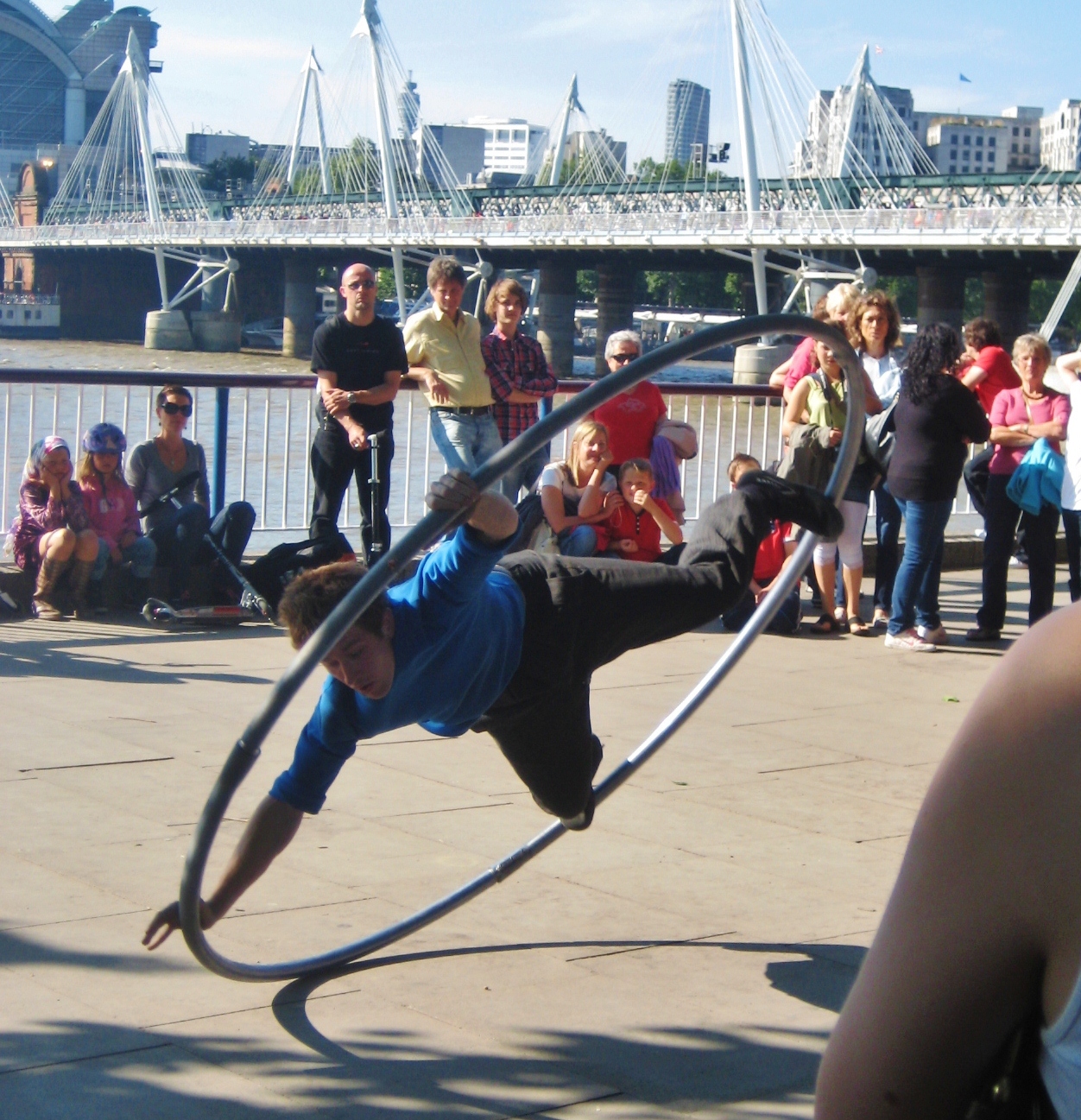 Street Performers in South Bank, London
