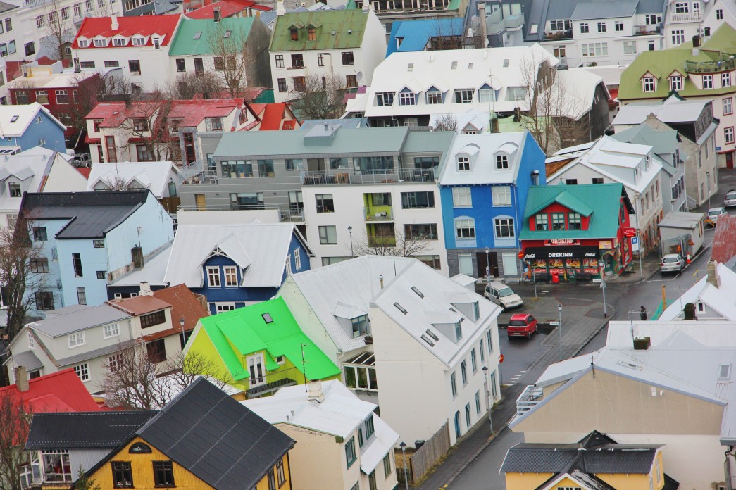 The Colourful Buildings and Street Art of Reykjavik, Iceland