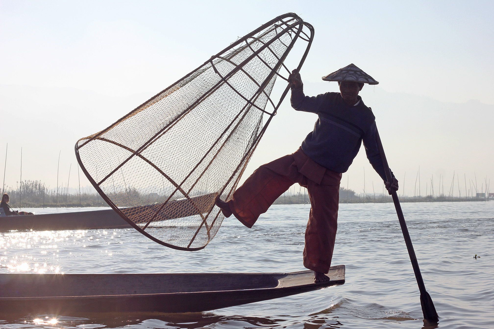 The Unique Leg-Rowing Fishermen of Inle Lake, Myanmar