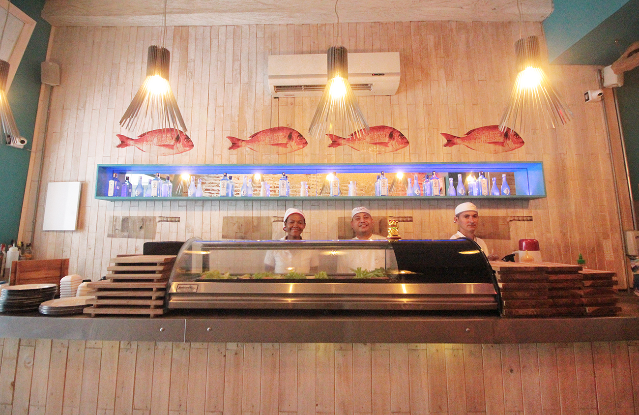 Masaki: 'Sushi Pizza' and Ceviche in Cartagena's Old Town
