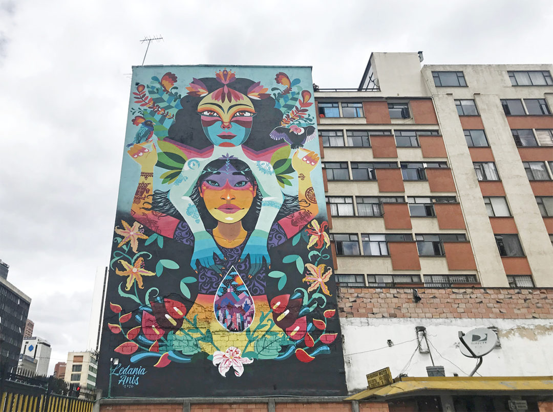Born Out of Tragedy: Bogota's Incredible Street Art