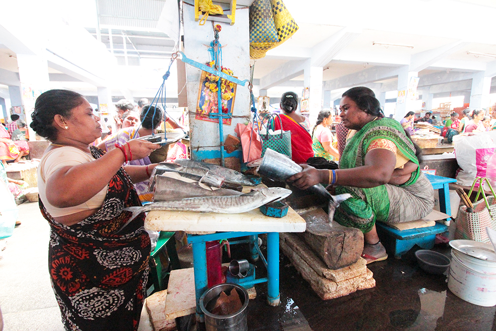 Exploring the Labyrinth of Goubert Food Market in Pondicherry, India