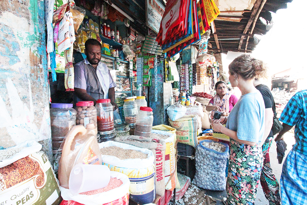 Exploring the Labyrinth of Goubert Food Market in Pondicherry, India