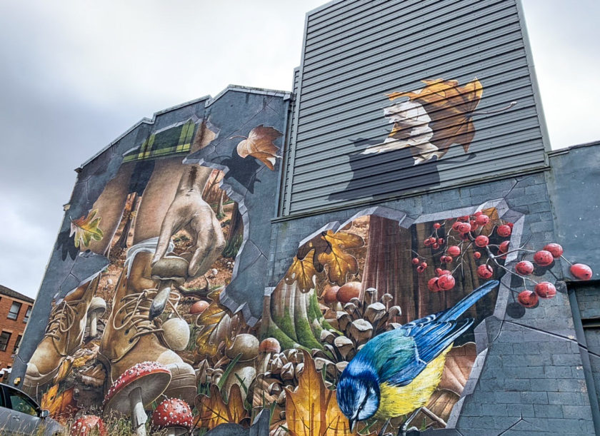 Street Art in Glasgow: The Hyper-Realistic Wall Murals by Smug