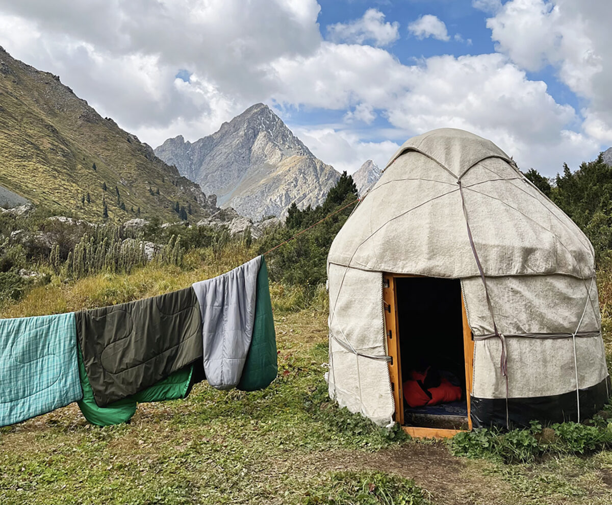 What's Sleeping in a Yurt in Kyrgyzstan really like?